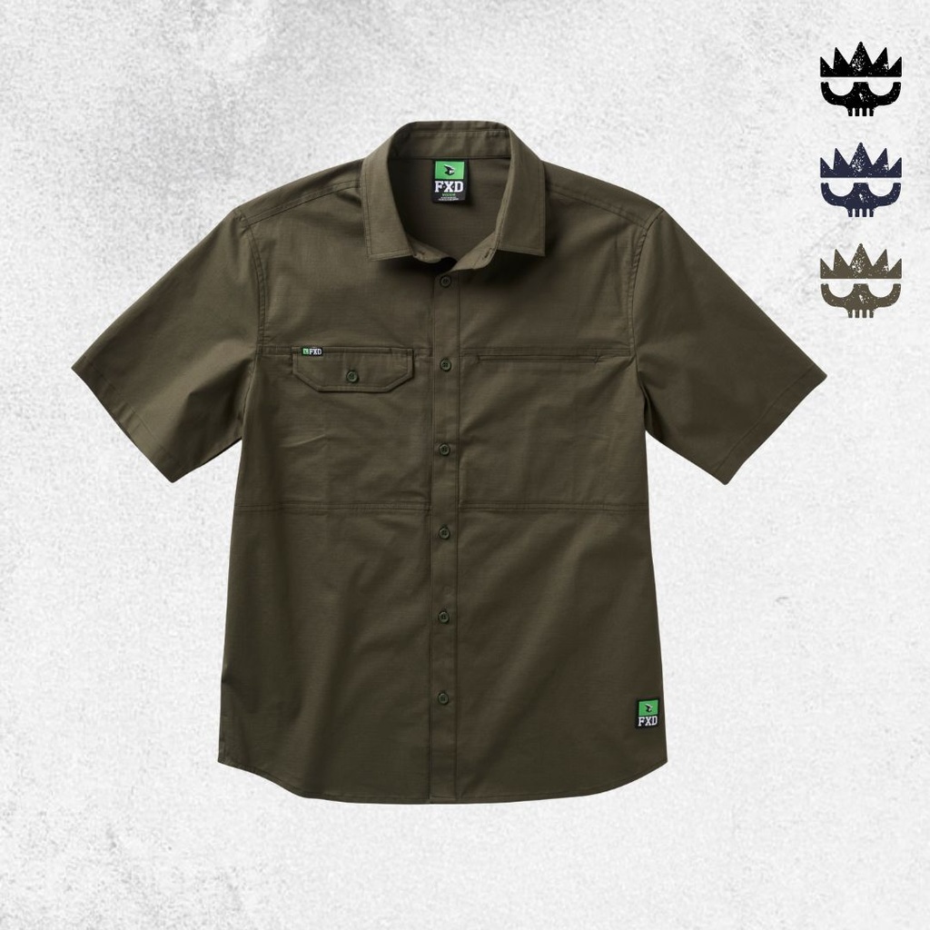 FXD SSH-3 Vented Tech Short Sleeve Shirt | ManCave Workwear